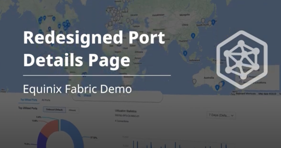 Redesigned Port Details Page | Equinix Community - 2300